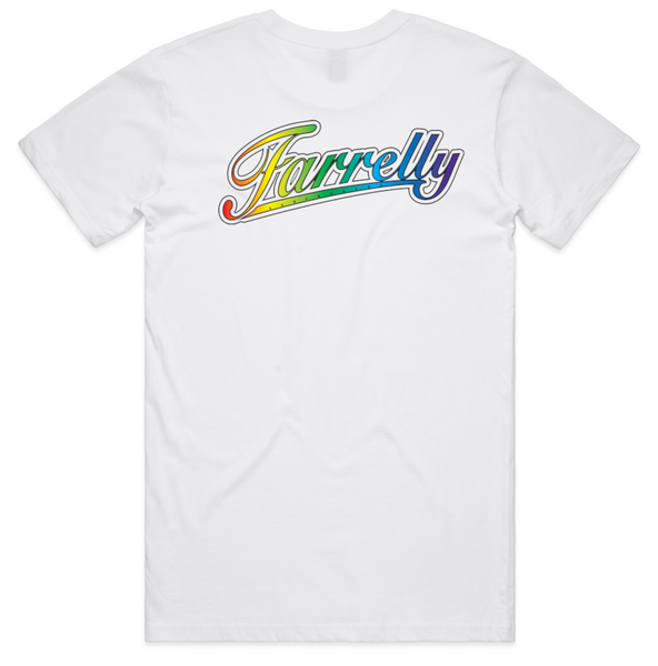 Farrelly Logo Tee White – Surfblanks Australia